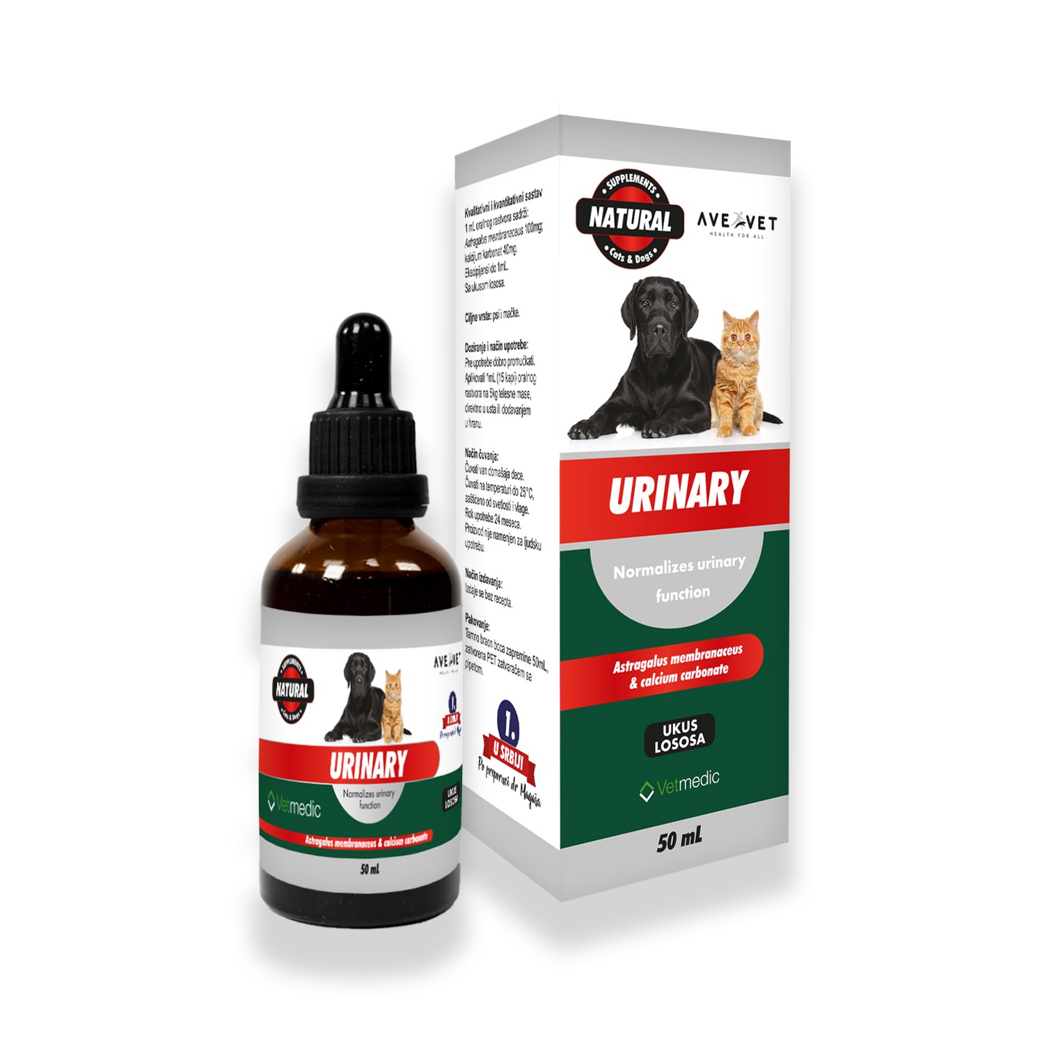 Ave Vet Urinary za Pse i Mačke 50ml | Libero Pet Shop
